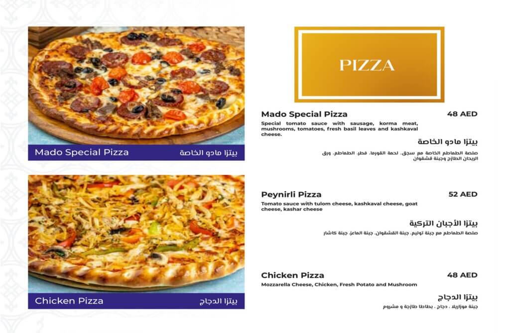 MAIN COURSE – MADO